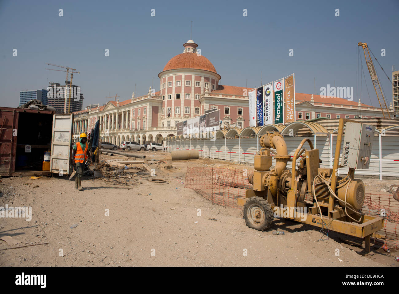Building site, Luanda, Angola Stock Photo - Alamy