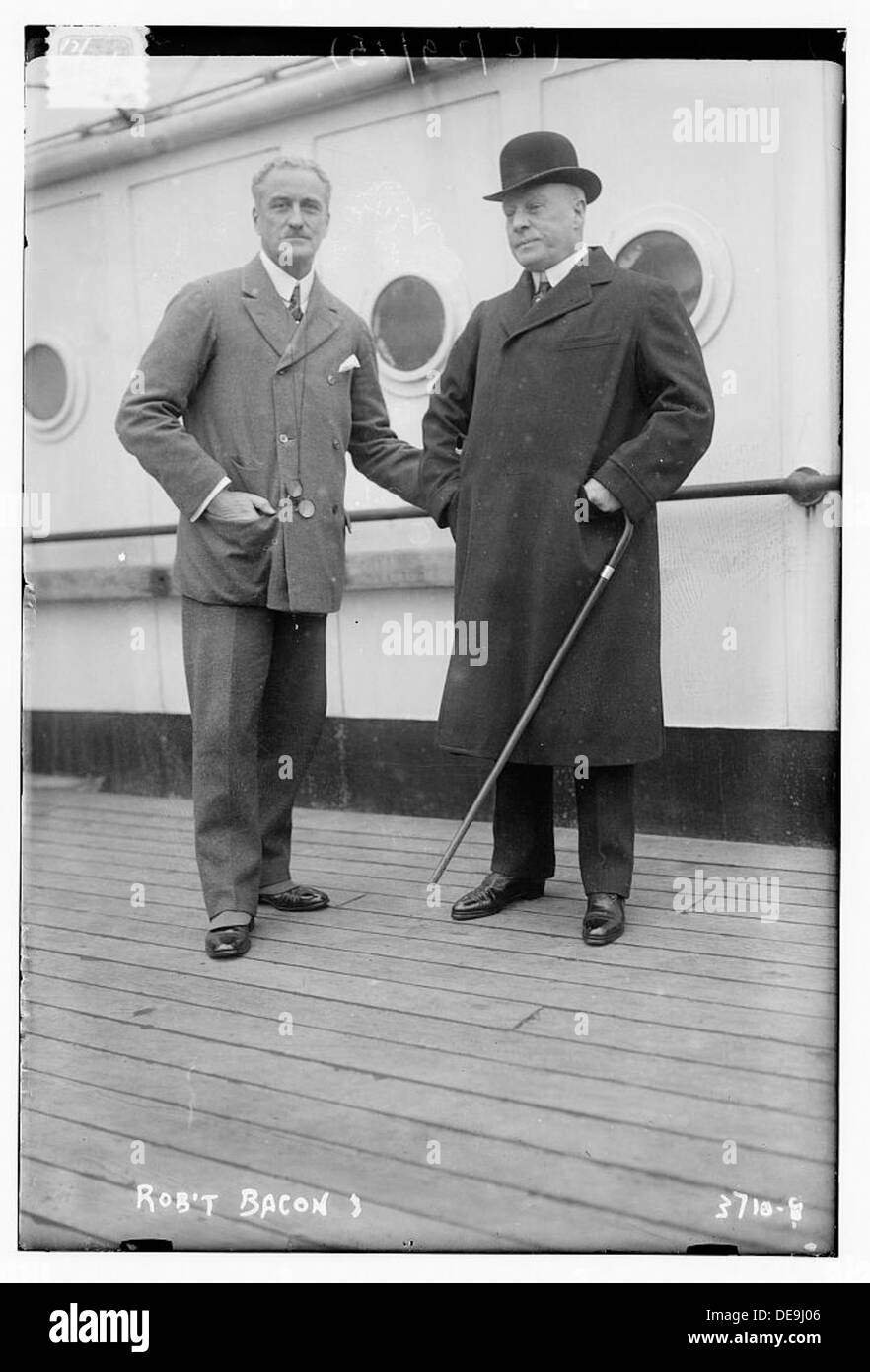 This photograph from the Library of Congress features Robert Low Bacon ...