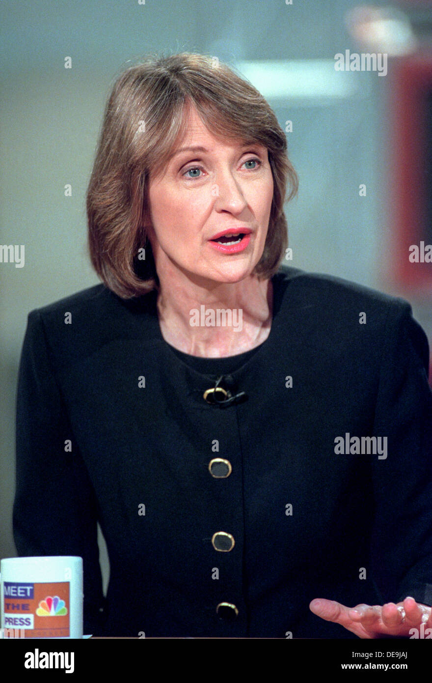 Patricia Ireland, president of NOW, the National Organization of Women ...