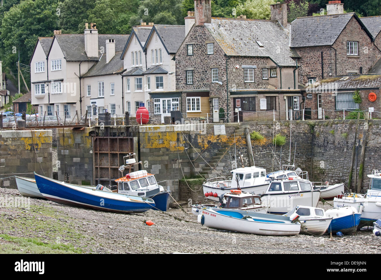 Porlock Weir, Exmoor, Somerset, England, UK Stock Photo - Alamy