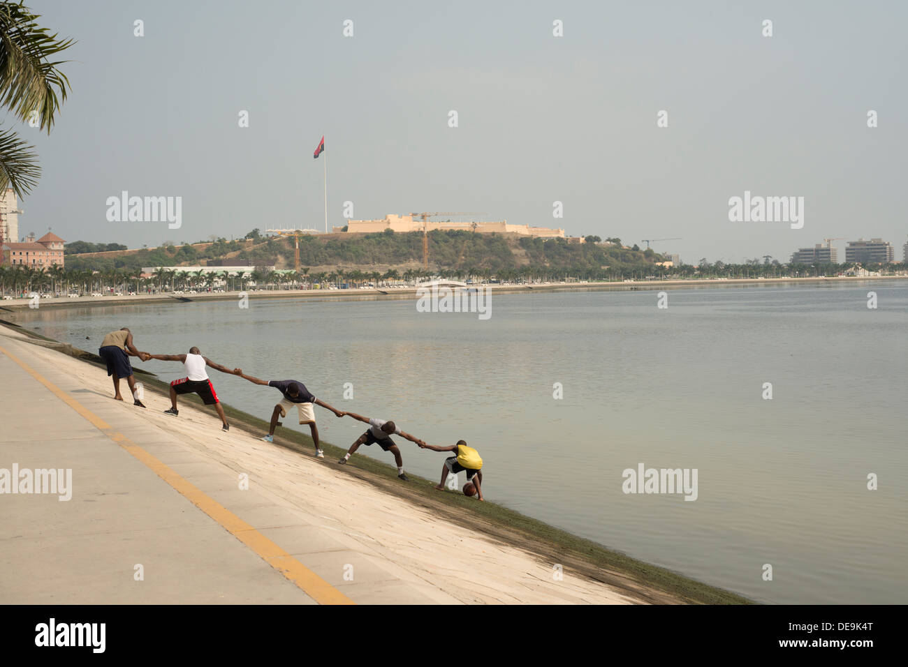 Human chain hi-res stock photography and images - Alamy