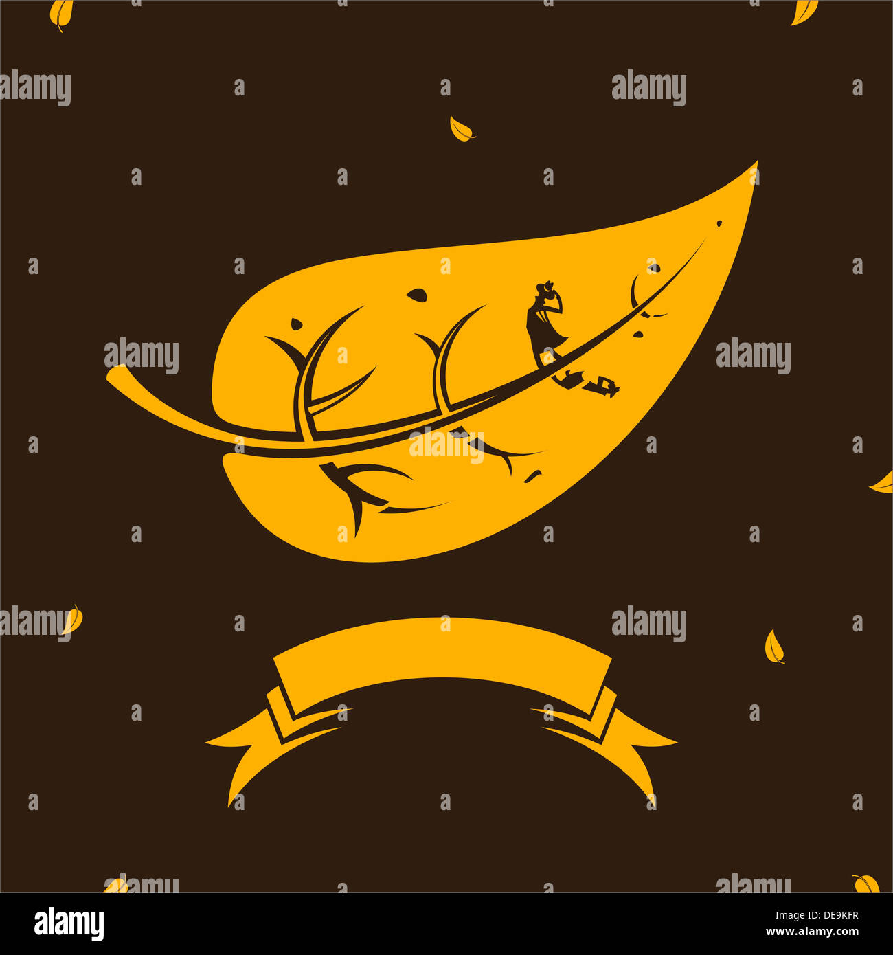 Symbol of autumn Stock Photo - Alamy