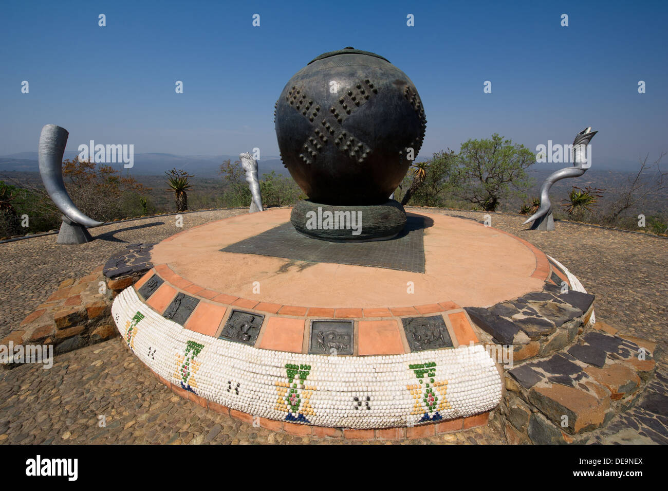 Spirit of eMakhosini, memorial to the Kings buried in the valley ...