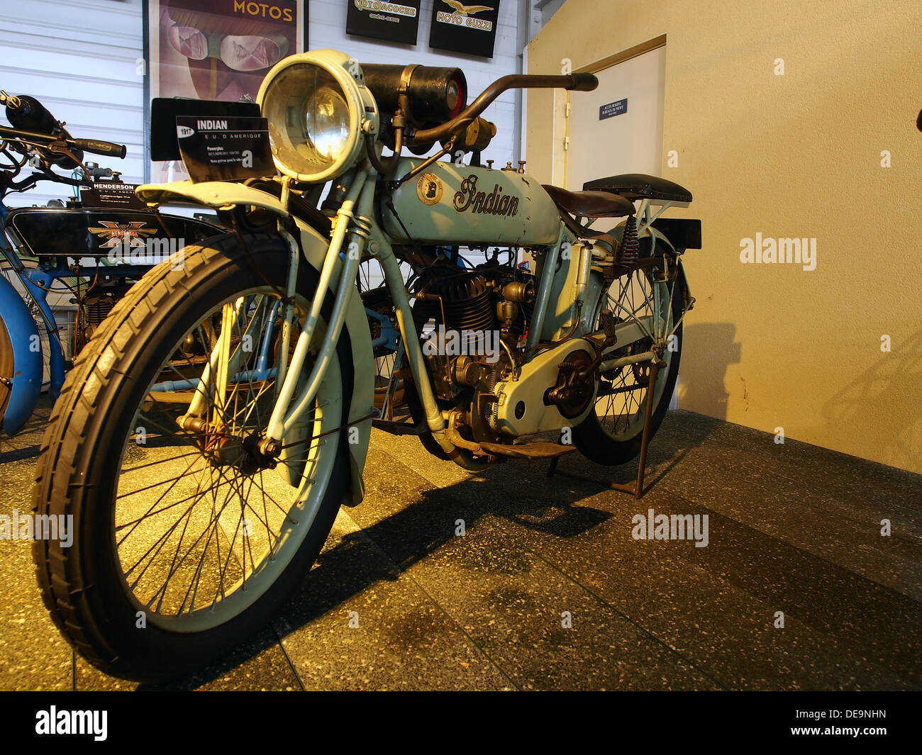 Indian powerplus motorcycle hi-res stock photography and images - Alamy