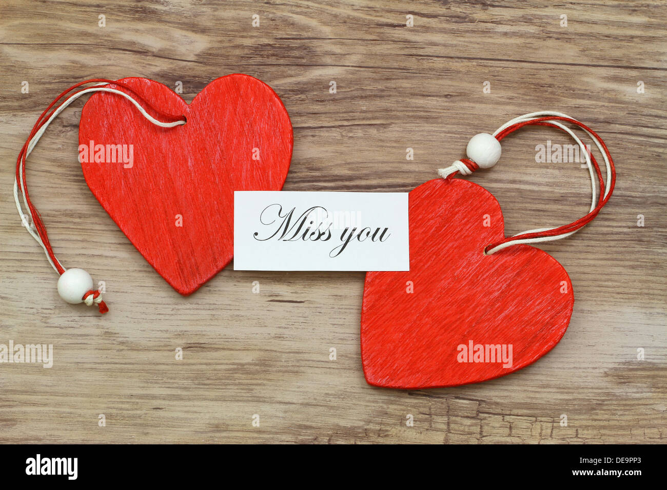 Missing you card hi-res stock photography and images - Alamy