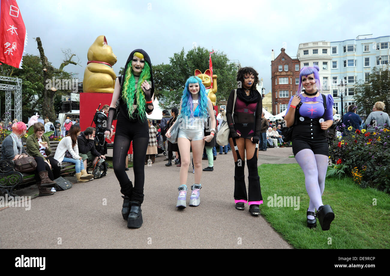 Japan female group quirky hi-res stock photography and images - Alamy