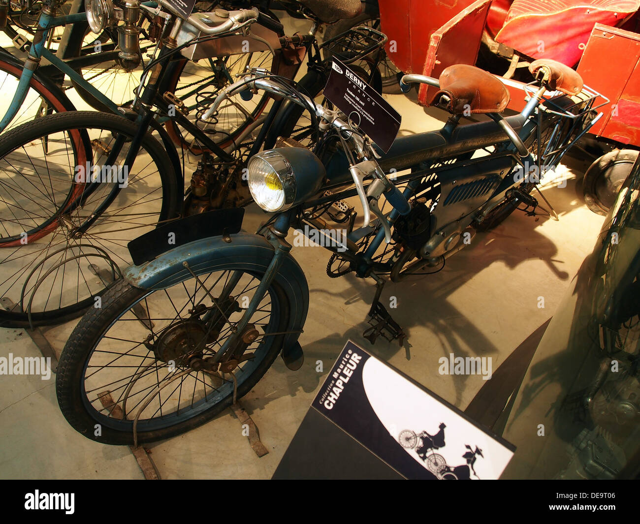The 1950 Derny tandem 100 cm3, part of the Chapleur collection at the ...
