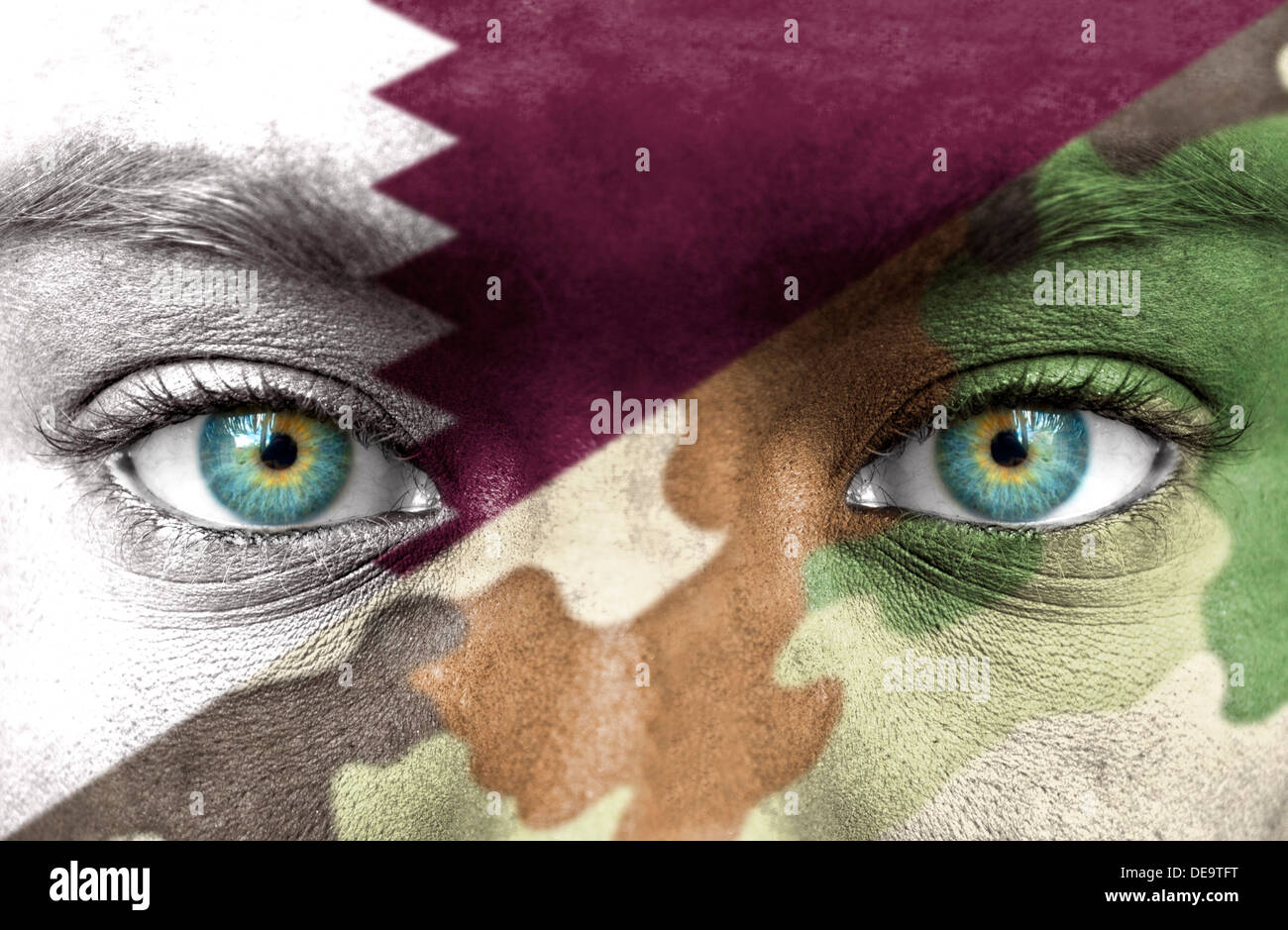 Soldier from Qatar Stock Photo - Alamy