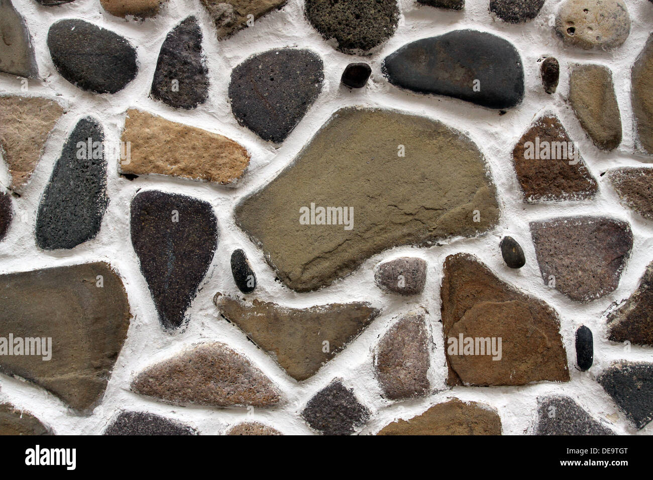 Stone wall background horizontal, stone wall texture Stock Photo - Alamy