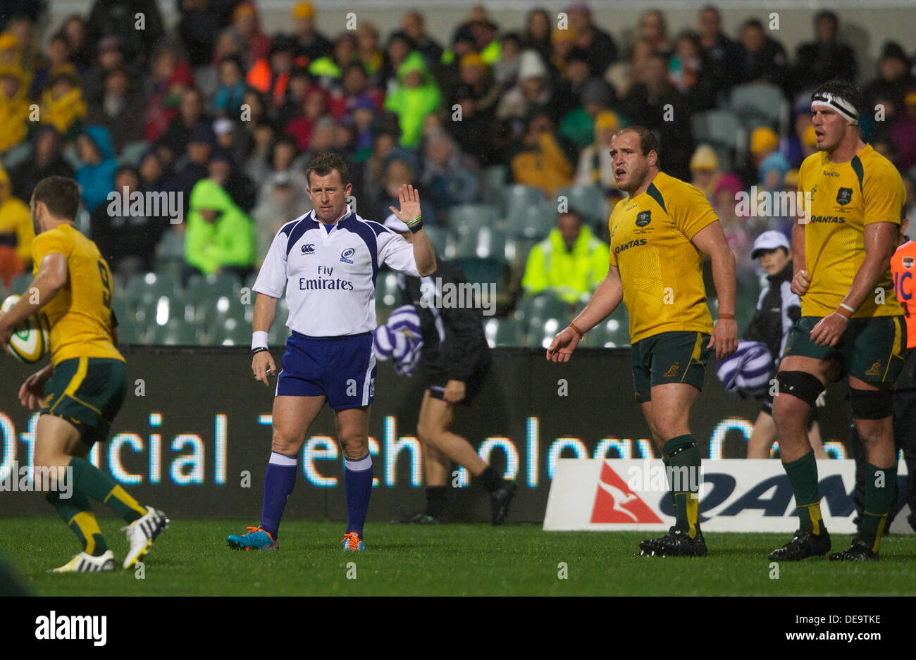 Perth, Australia. 14th Sep, 2013. Nigel Owens (Gales) - Patersons ...