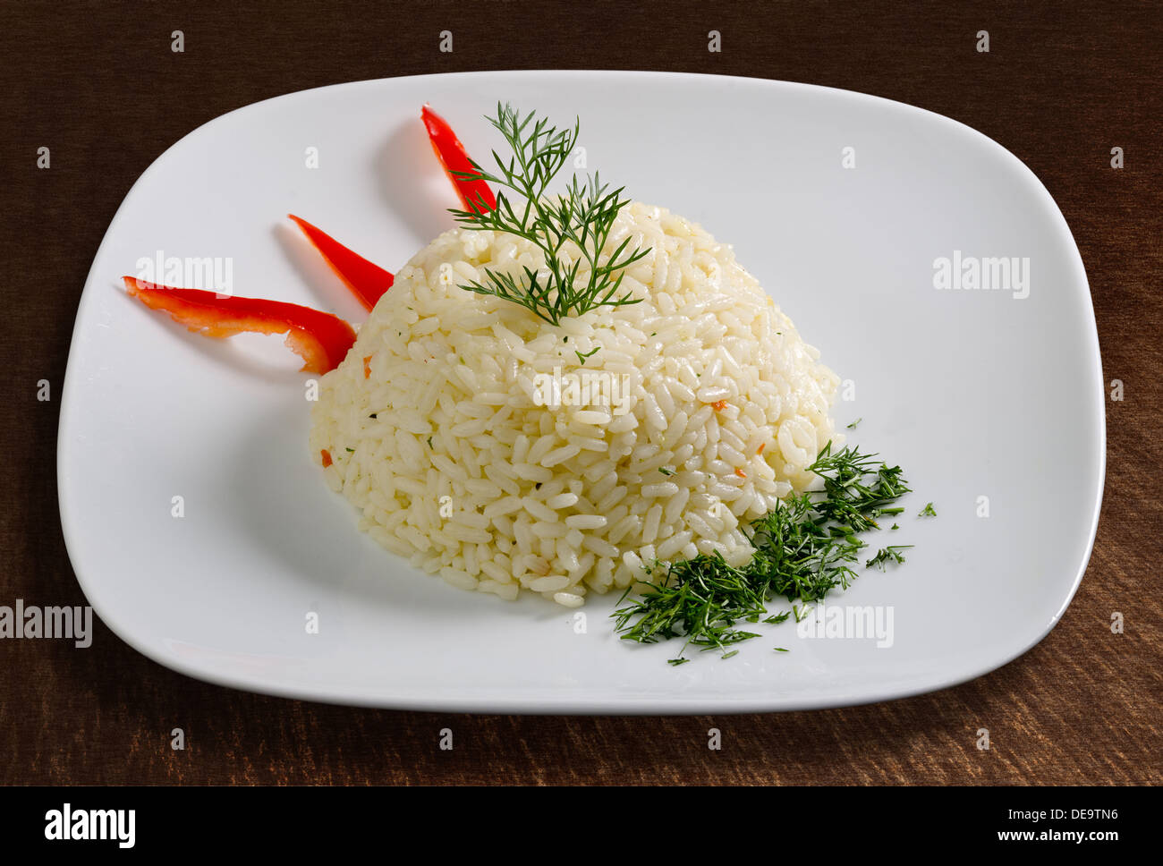 Rice - isolated Stock Photo - Alamy