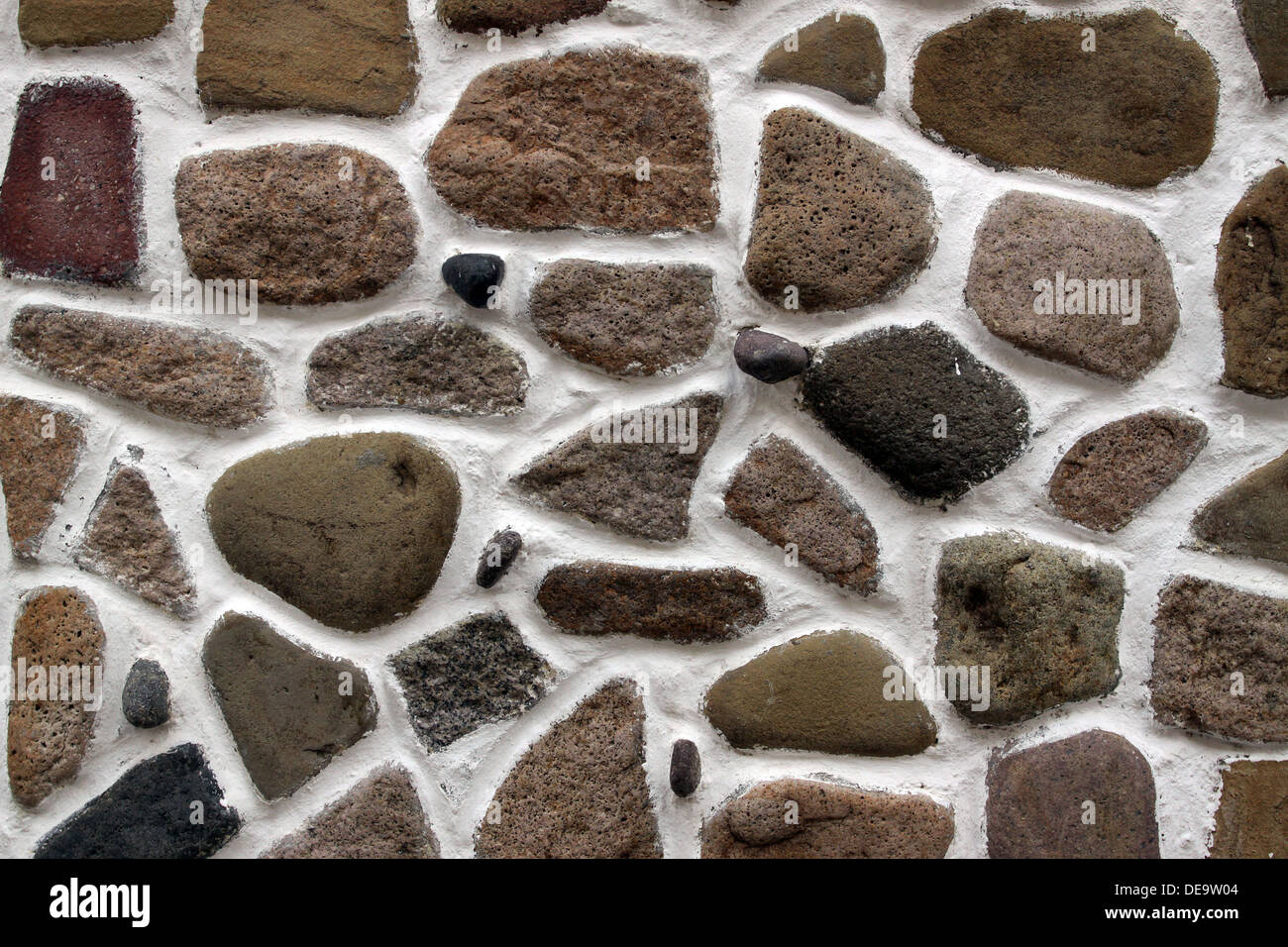 Stone wall background horizontal, stone wall texture Stock Photo - Alamy