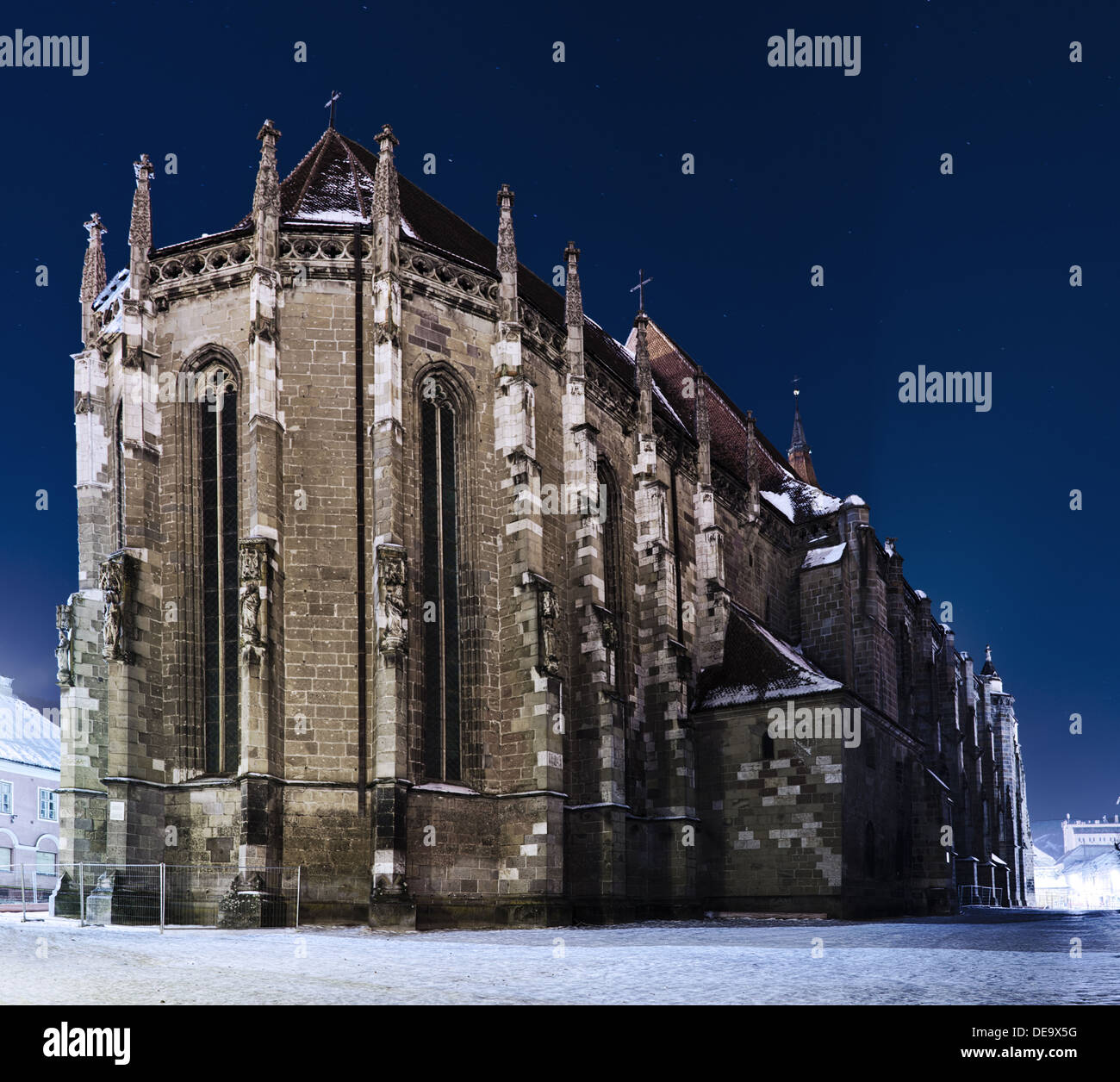 Brasov black church hi-res stock photography and images - Alamy