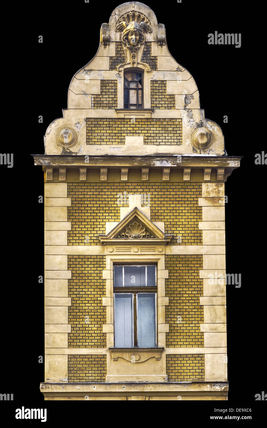 Old style building facade Stock Photo - Alamy