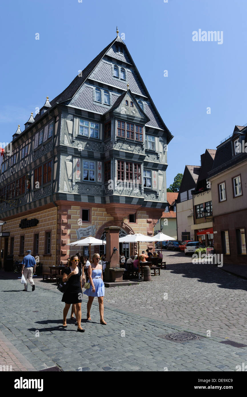inn "Zum Riesen", oldest inn of Germany, main street No99, Miltenberg ...