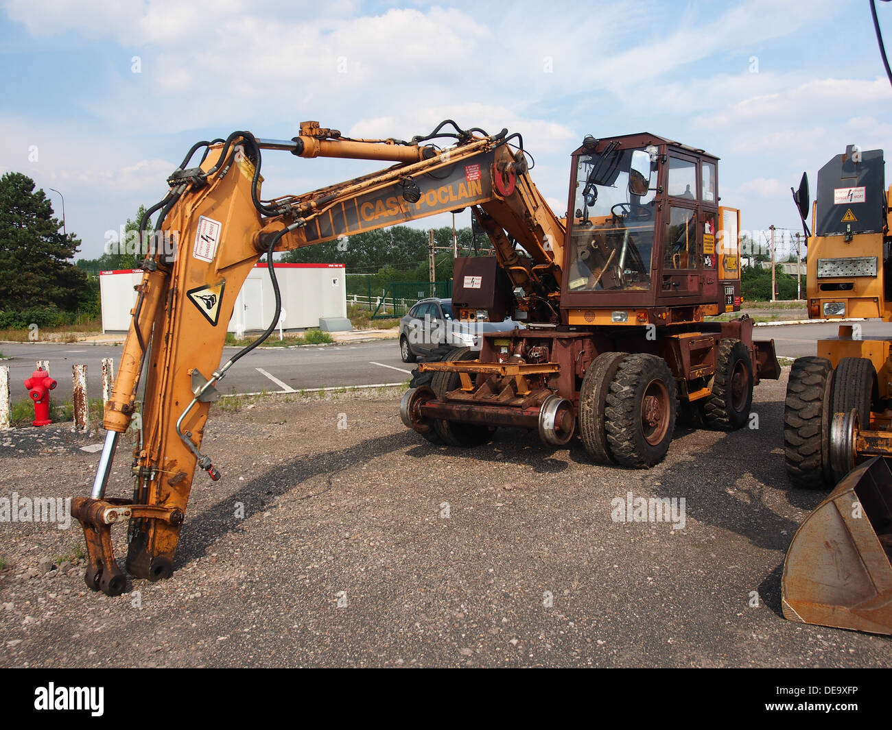 Case Poclain 688 Stock Photo - Alamy