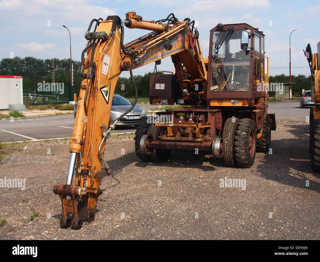 The Case Poclain 688 is a hydraulic excavator, known for its powerful ...