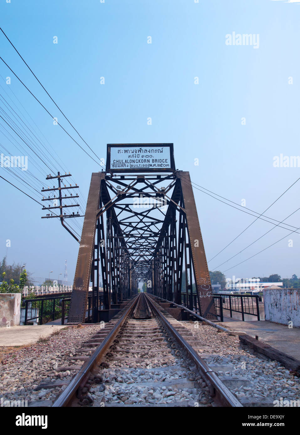 Chulalongkorn bridge hi-res stock photography and images - Alamy