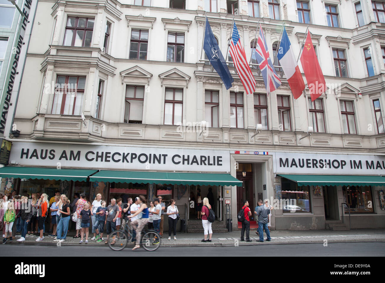 Checkpoint Charlie Museum; Berlin; Germany Stock Photo - Alamy