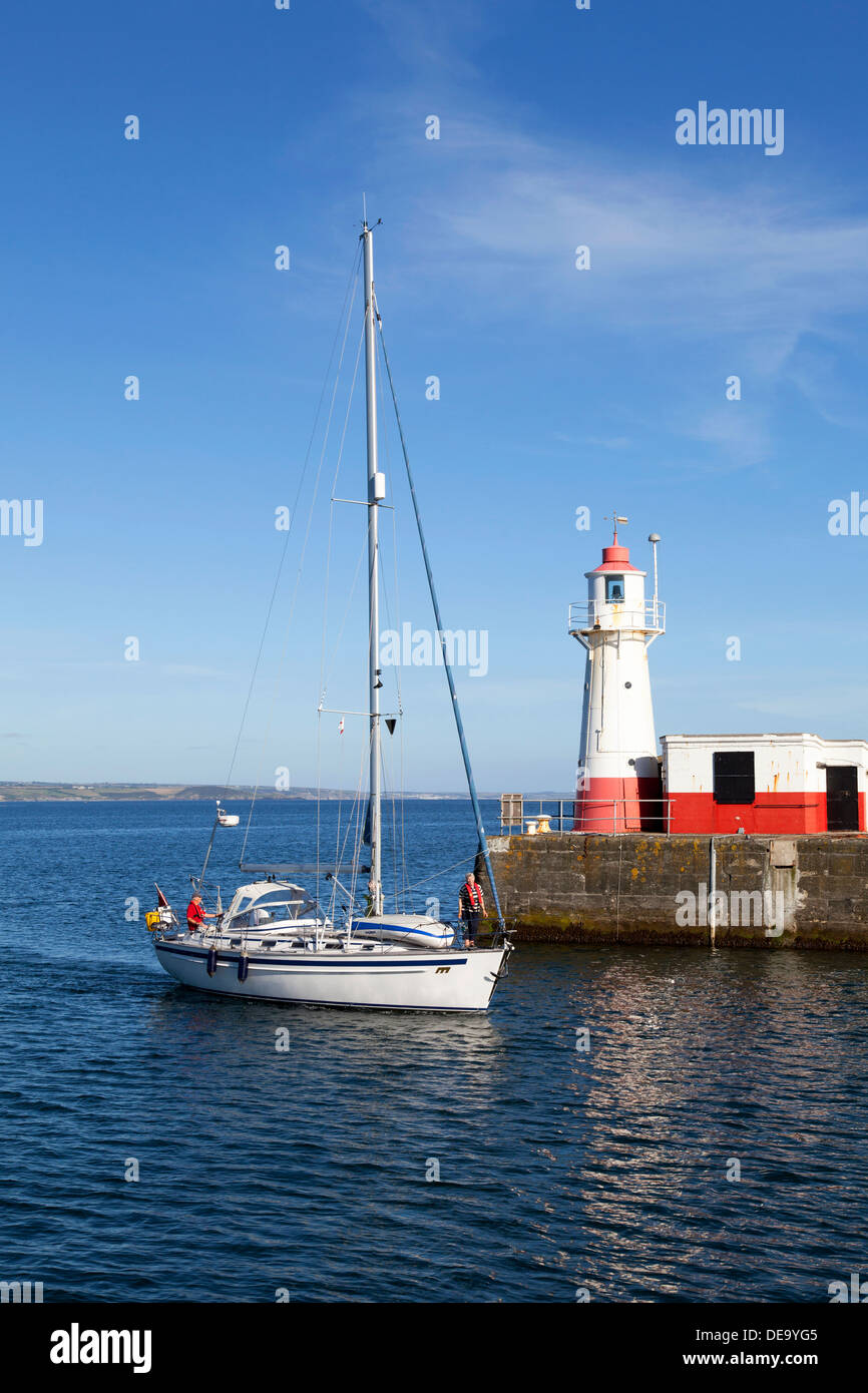 Newlyn Harbour, Cornwall, England, U.K Stock Photo - Alamy