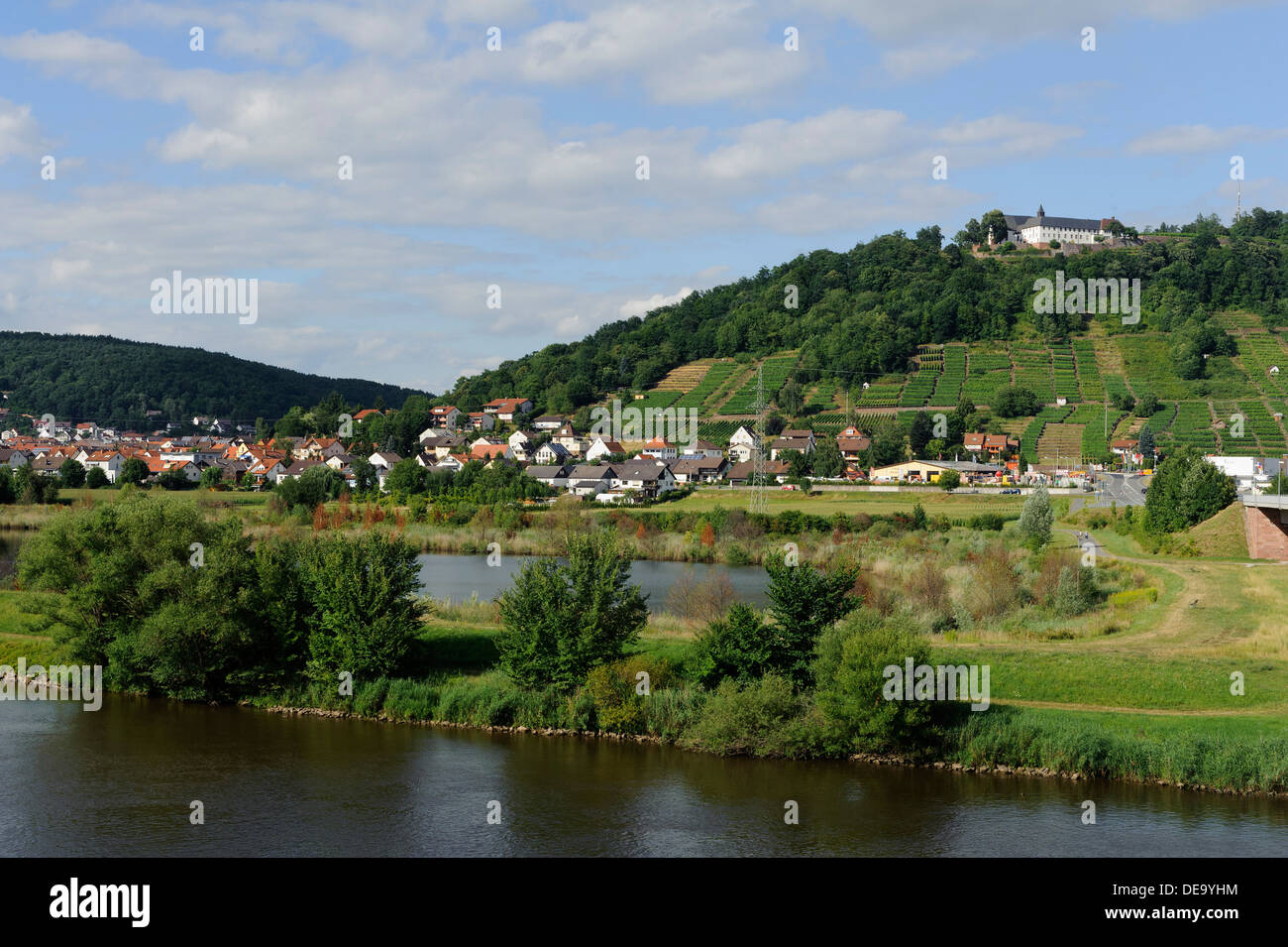 View of kleinheubach and grossheubach hi-res stock photography and ...