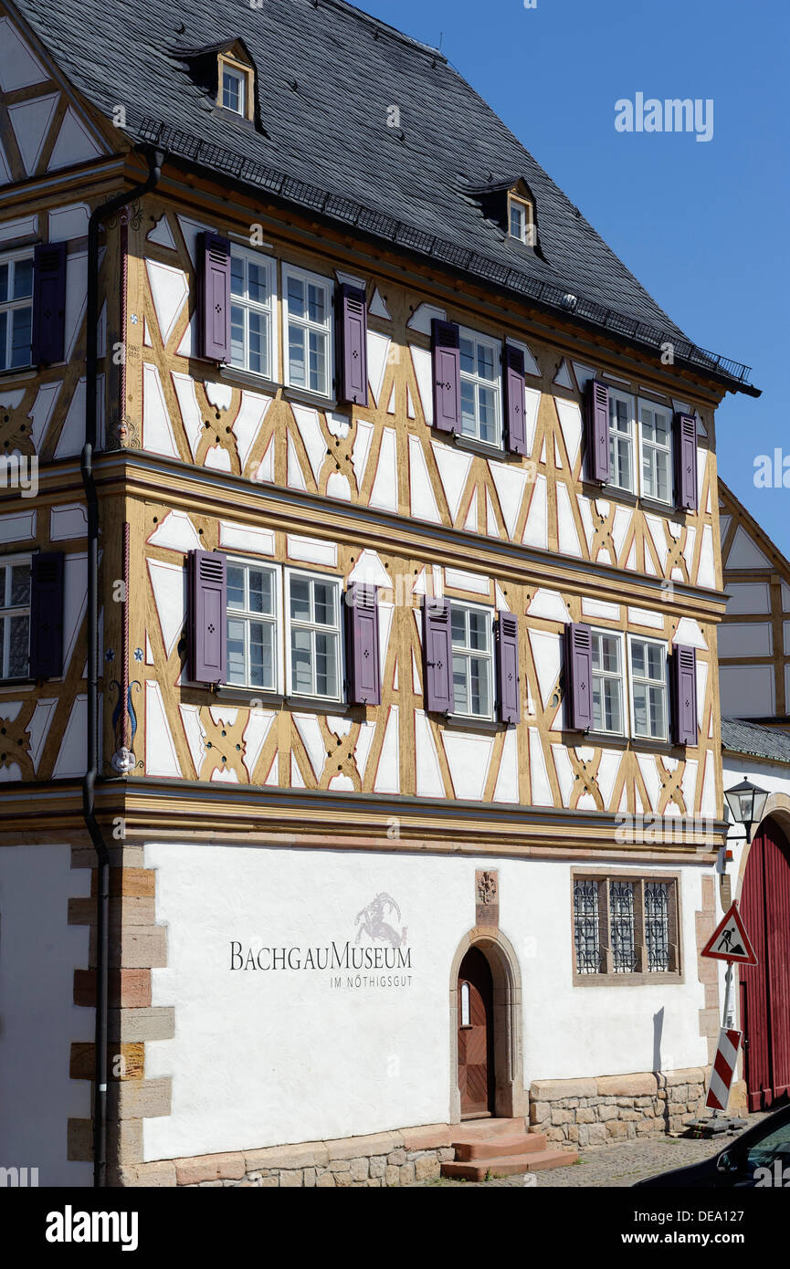 Bach-Museum in the Nöthingsgut, in Grossostheim on Main, Bavaria ...