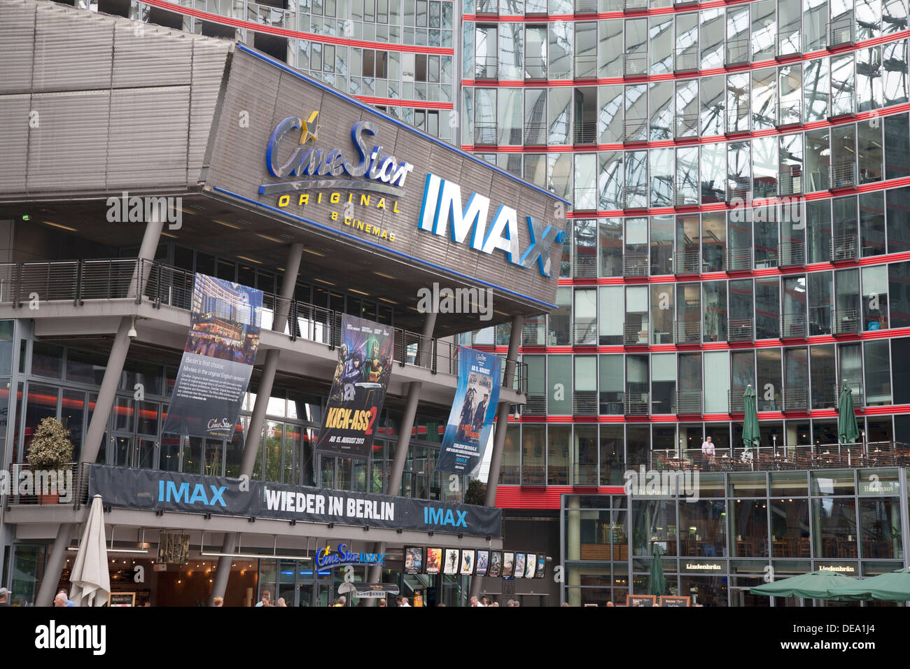 Imax Cinema, Sony Center, Potsdamer Platz Square; Berlin; Germany ...