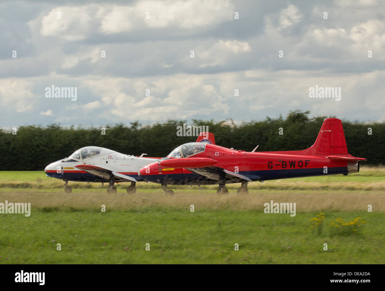 Jet Provost Trainer Jet Aircraft Stock Photo - Alamy