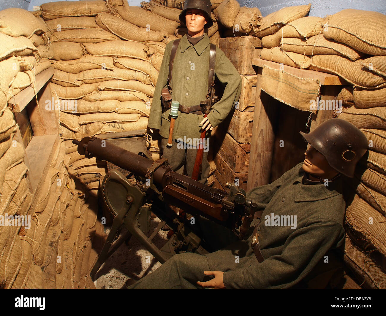 The Musée Somme 1916 in Albert, France, features exhibits on World War ...