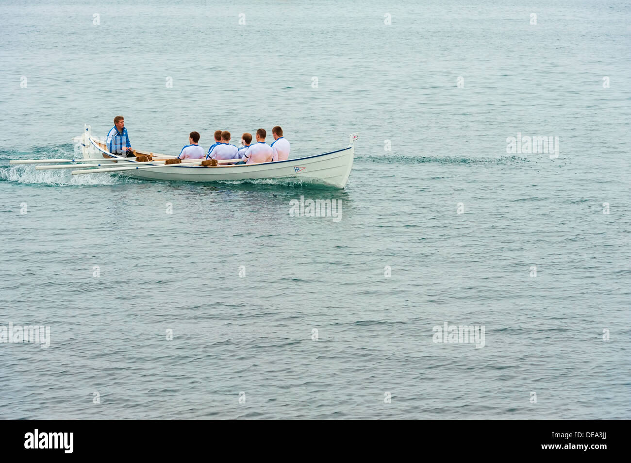 Traditional rowing boat(s) in the Faroe Islands Stock Photo - Alamy