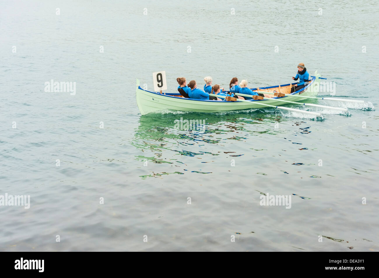 Traditional rowing boat(s) in the Faroe Islands Stock Photo - Alamy