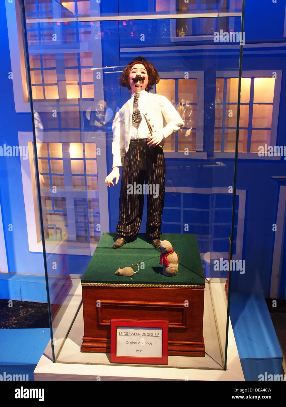 Le Dresseur de Souris (The Mouse Trainer), a mechanical automaton ...