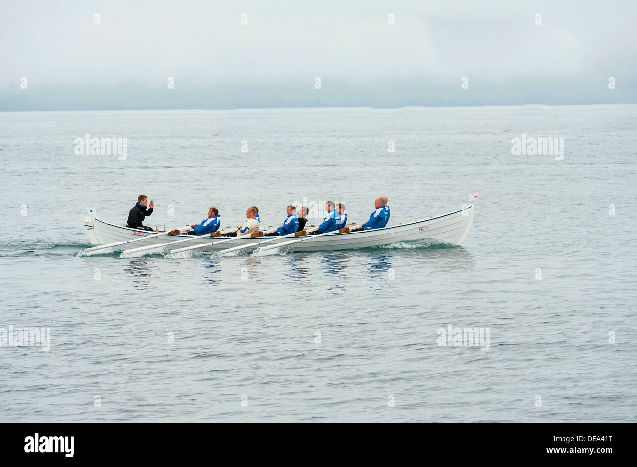 Traditional rowing boat(s) in the Faroe Islands Stock Photo - Alamy