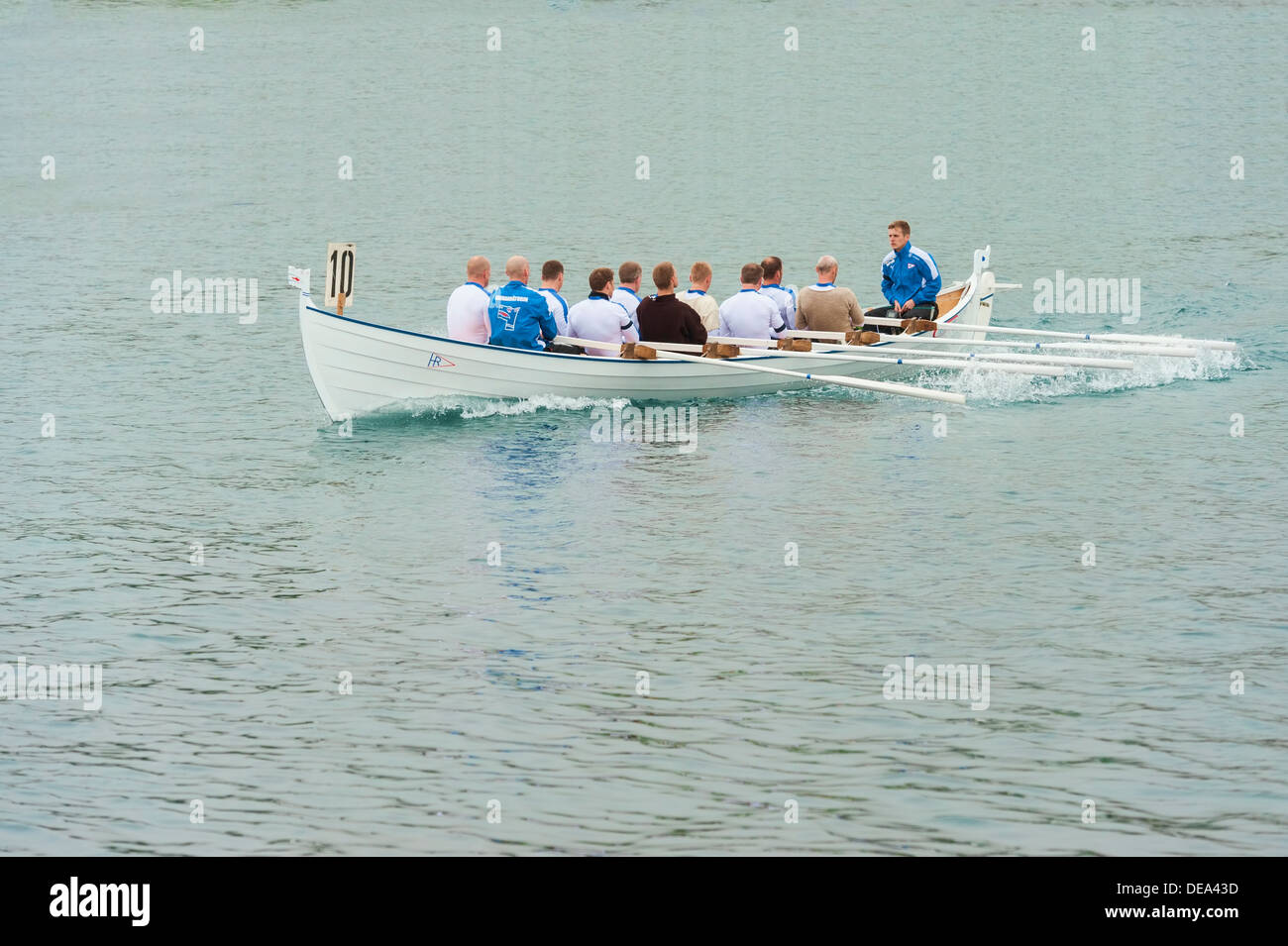 Traditional rowing boat(s) in the Faroe Islands Stock Photo - Alamy