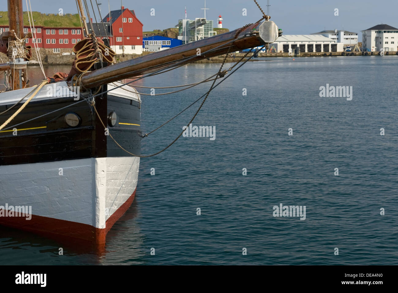Traditional slupp that formely was used for fishing Stock Photo - Alamy