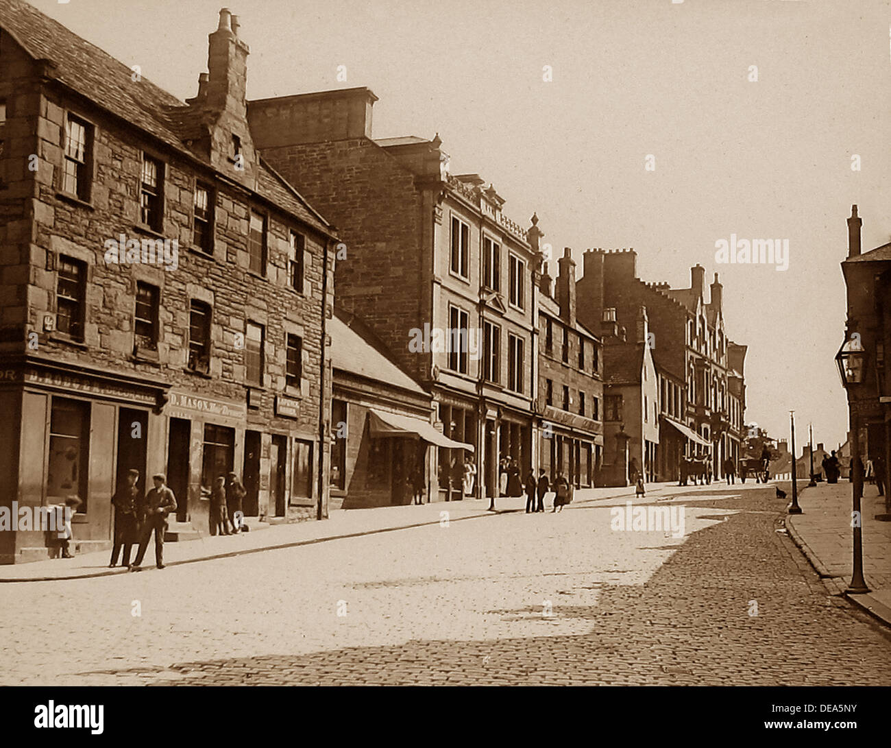 High street victorian period hi-res stock photography and images - Alamy
