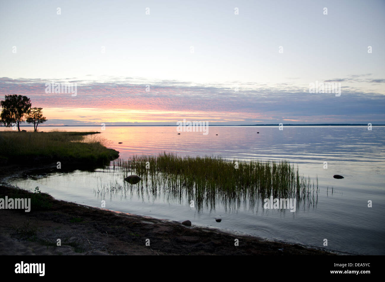 Coastline twilight shore dusk hi-res stock photography and images - Alamy