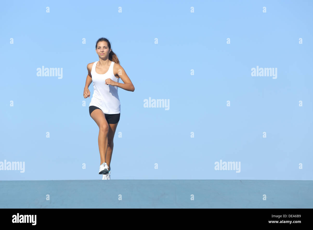 Running to horizon hi-res stock photography and images - Alamy