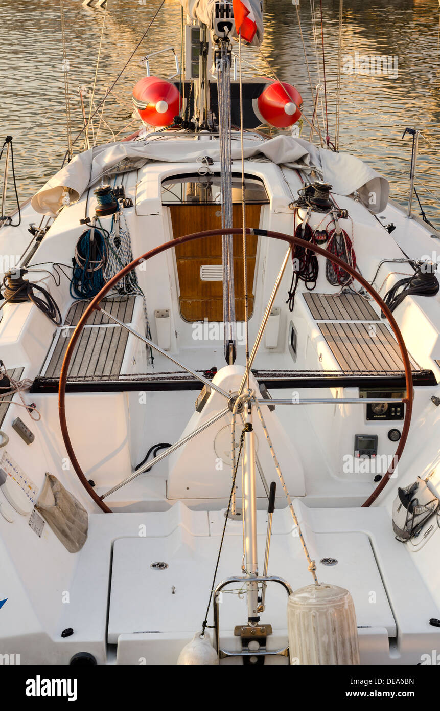 detail of the hull of a sailboat Stock Photo - Alamy