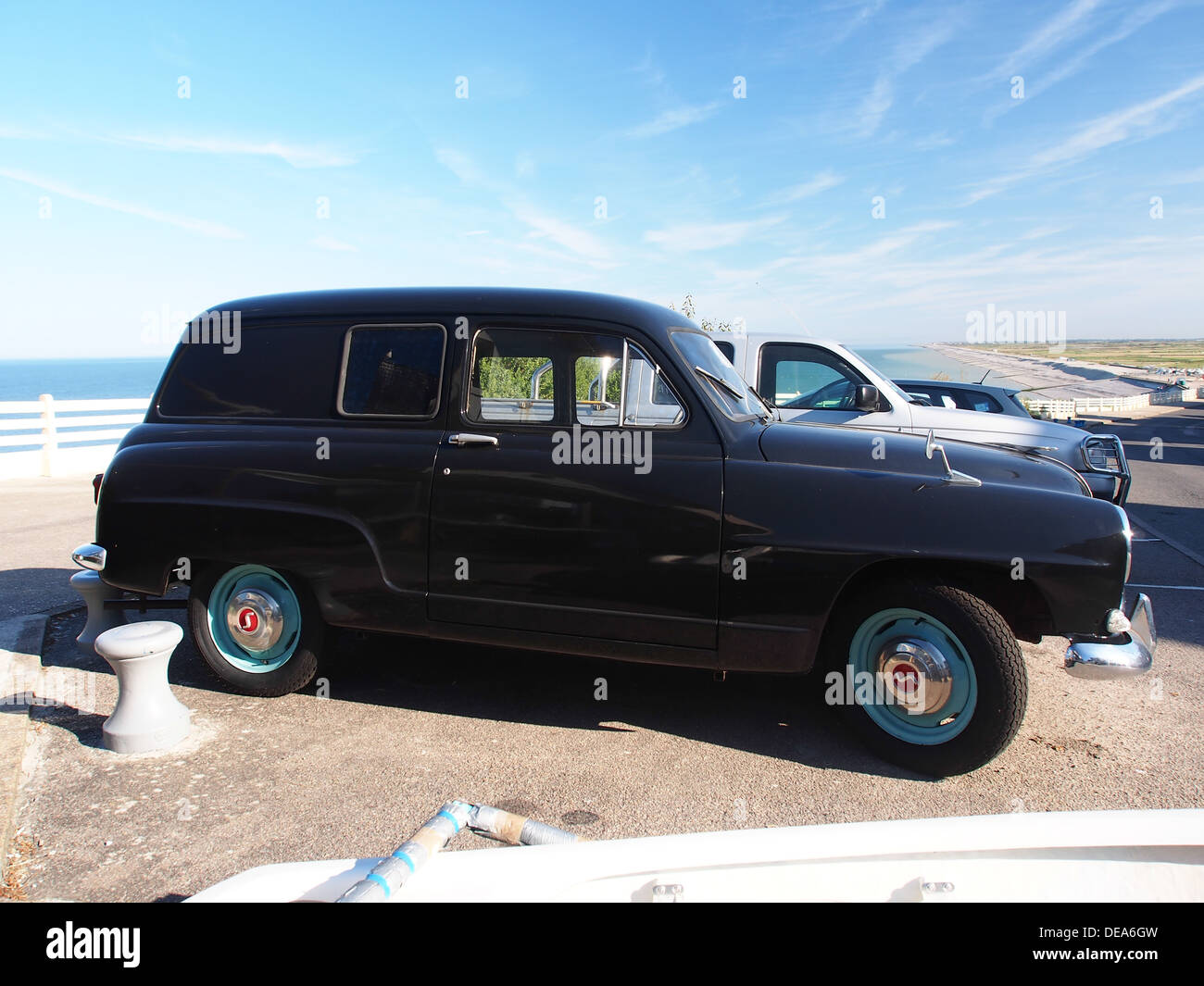 The SIMCA Aronde panel van is a classic French utility vehicle produced ...