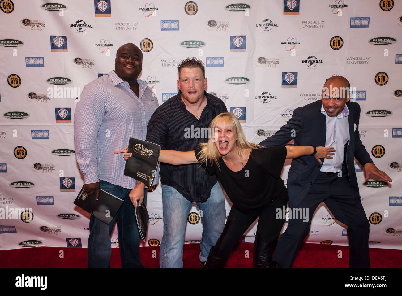 ON the Red Carpet at the Burbank International Film Festival with ...