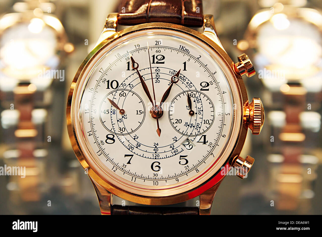Hand watch displayed in store Stock Photo - Alamy