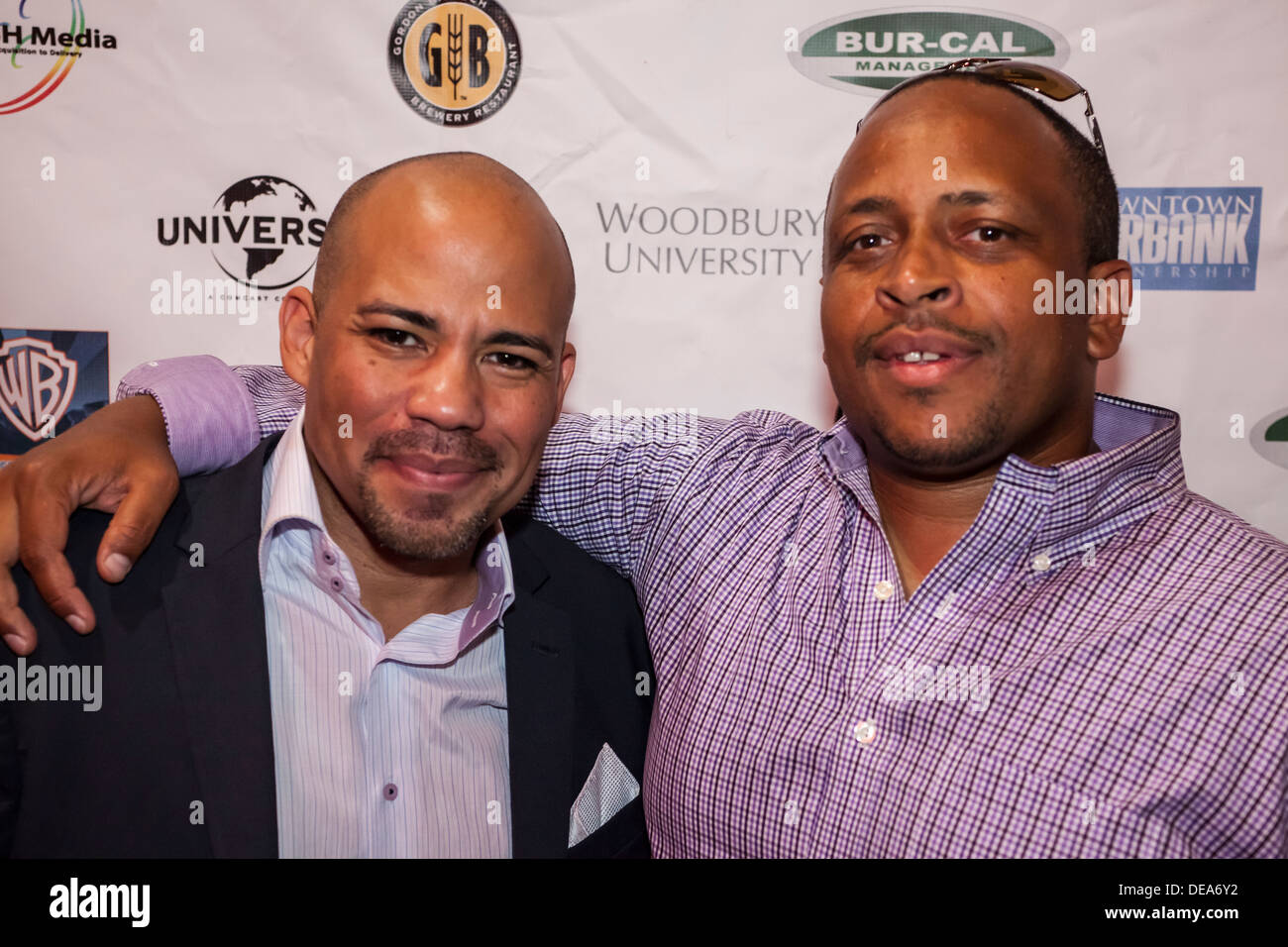 ON the Red Carpet at the Burbank International Film Festival Gerald ...