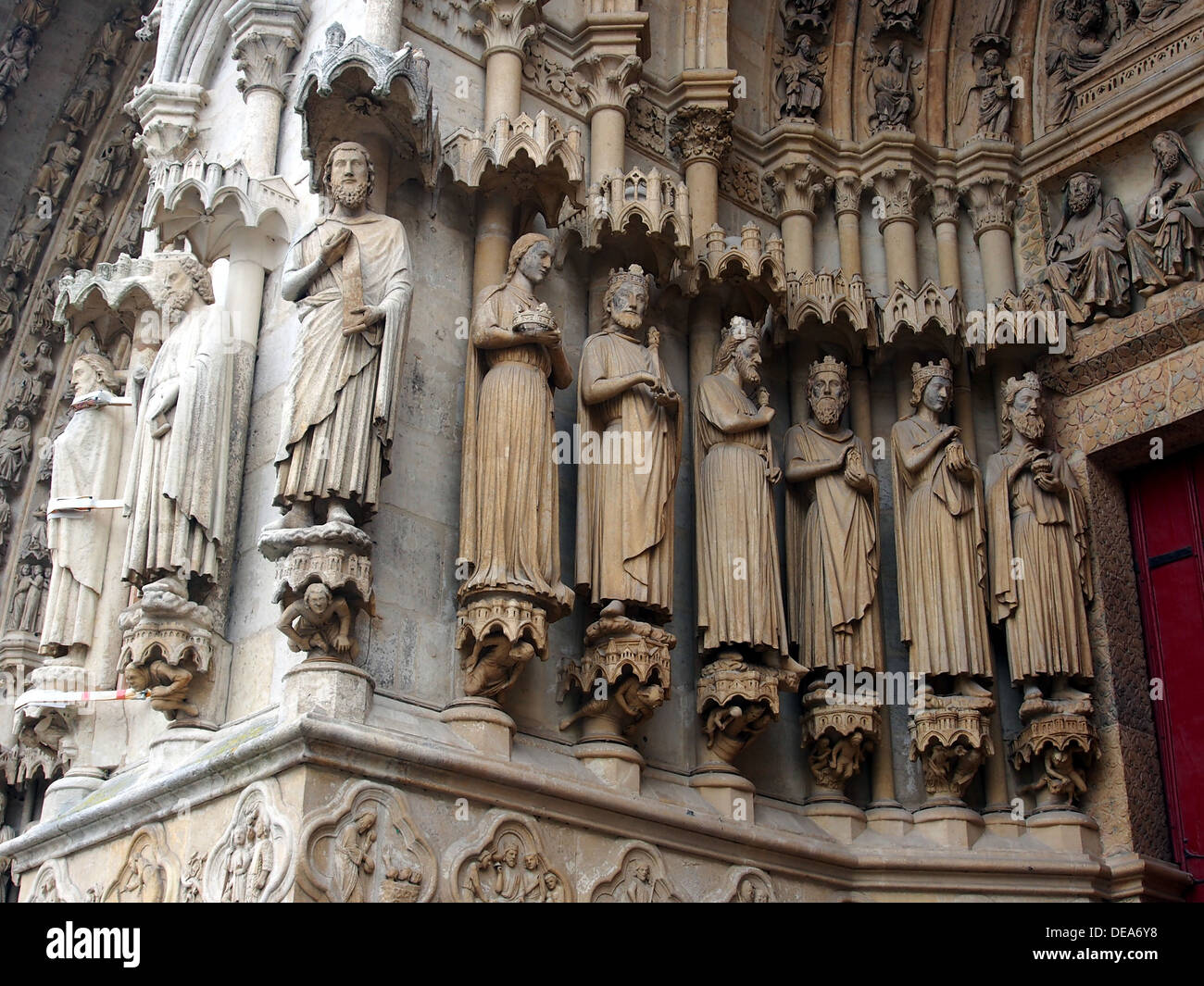 The statues of Amiens Cathedral are a significant aspect of the ...