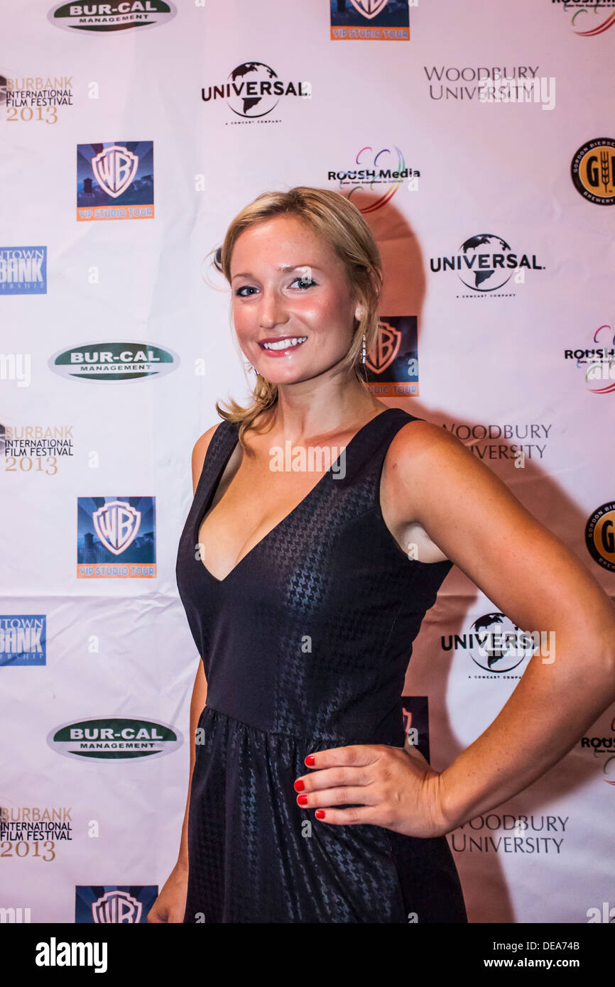 ON the Red Carpet at the Burbank International Film Festival with Erica ...