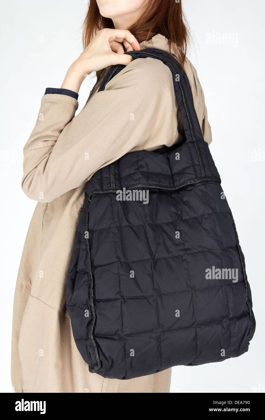 Bag over shoulder shots hi-res stock photography and images - Alamy