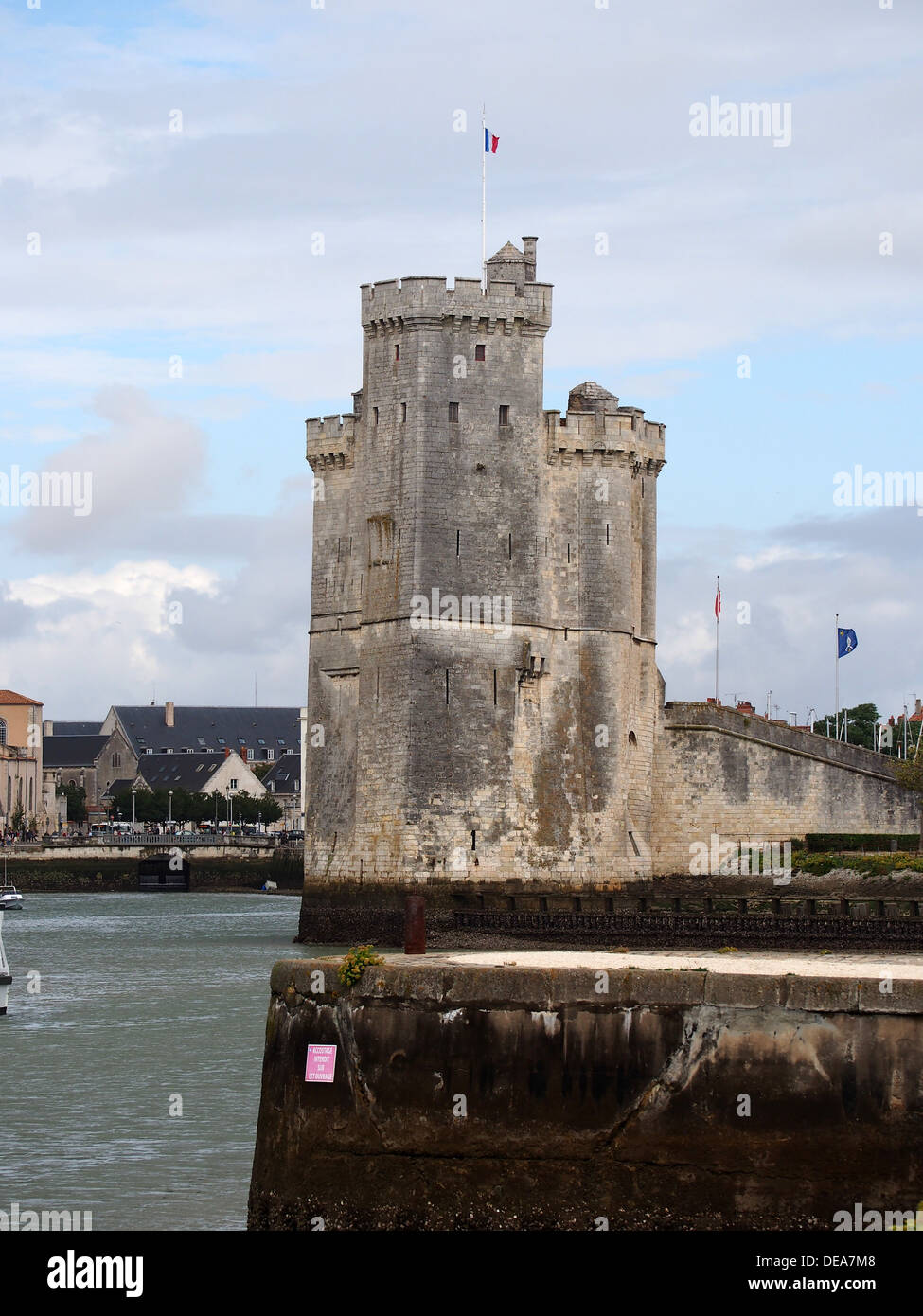 The Tour St Nicolas is a historic lighthouse and watchtower in La ...