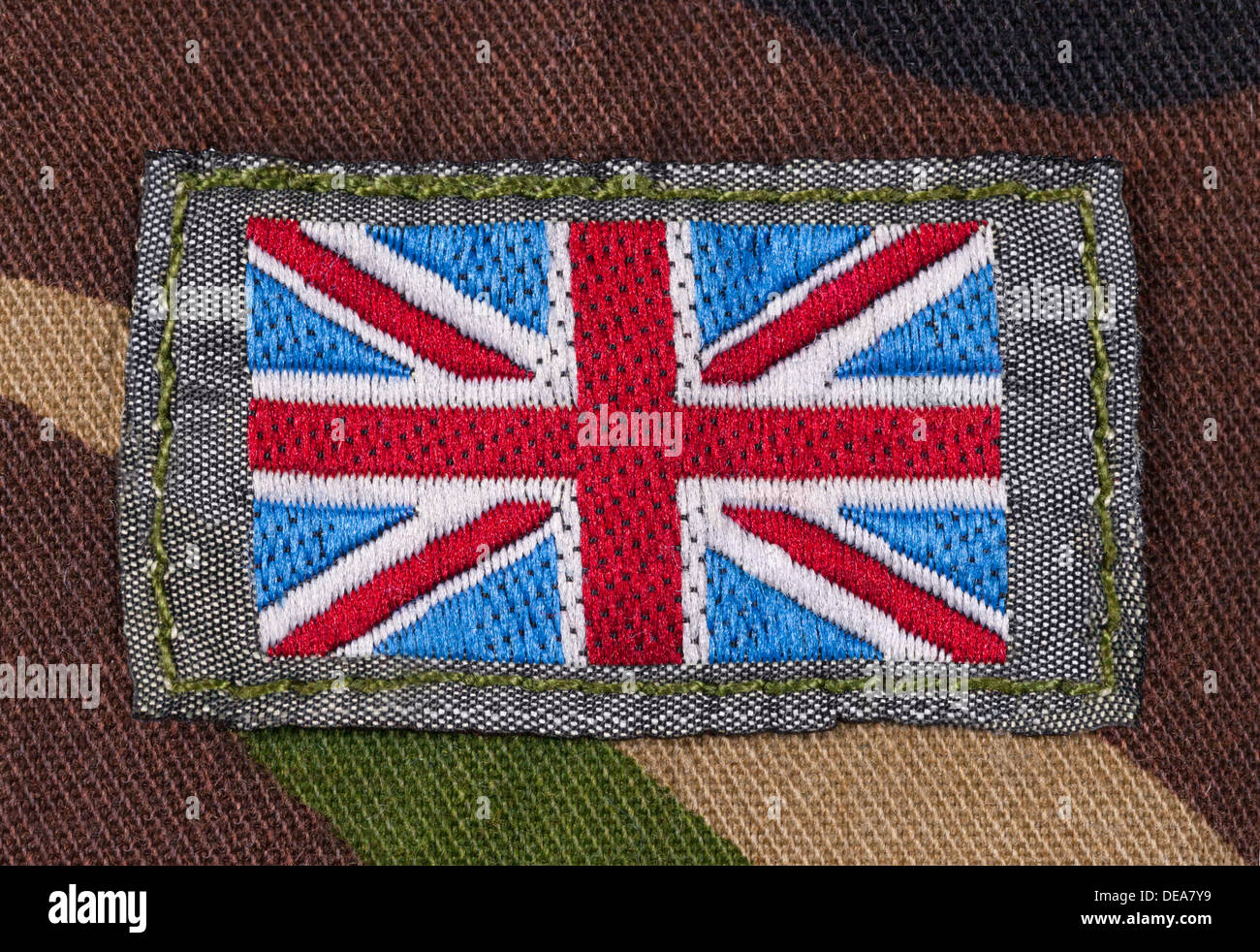 British flag ribbon Stock Photo - Alamy