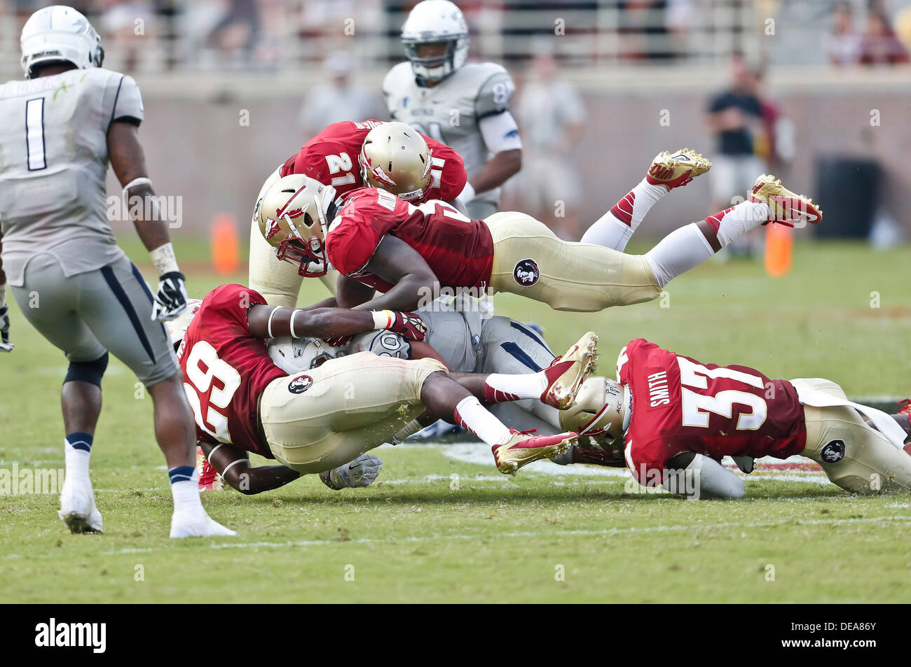 September 14, 2013: Nevada Wolf Pack running back Chris Solomon (20) is ...