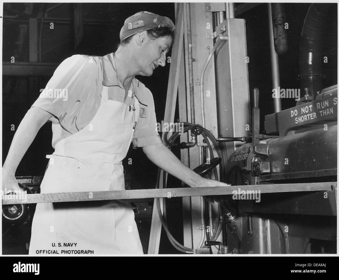 Employed in shop Black and White Stock Photos & Images - Alamy